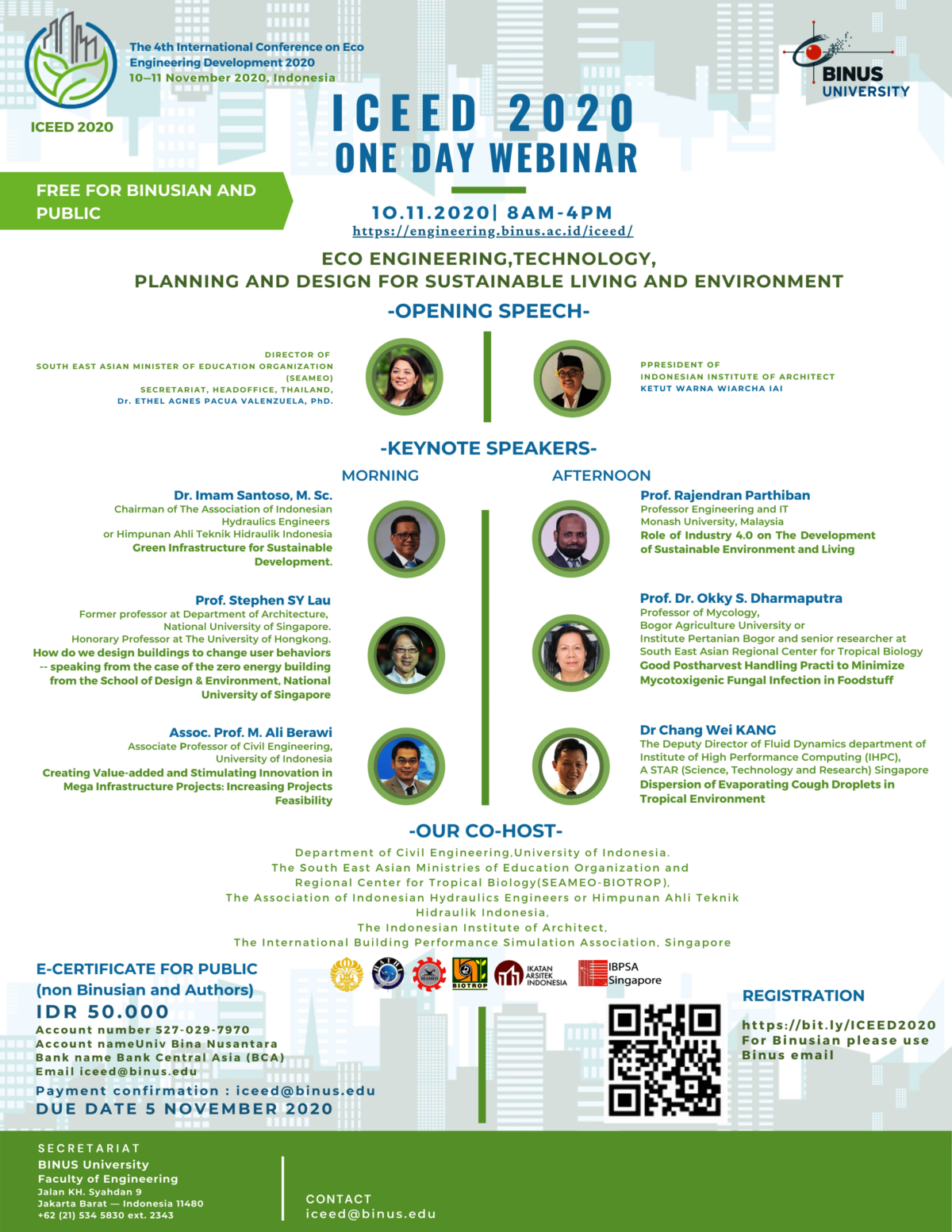 The International Conference on Eco Engineering Development 2020 | ICEED